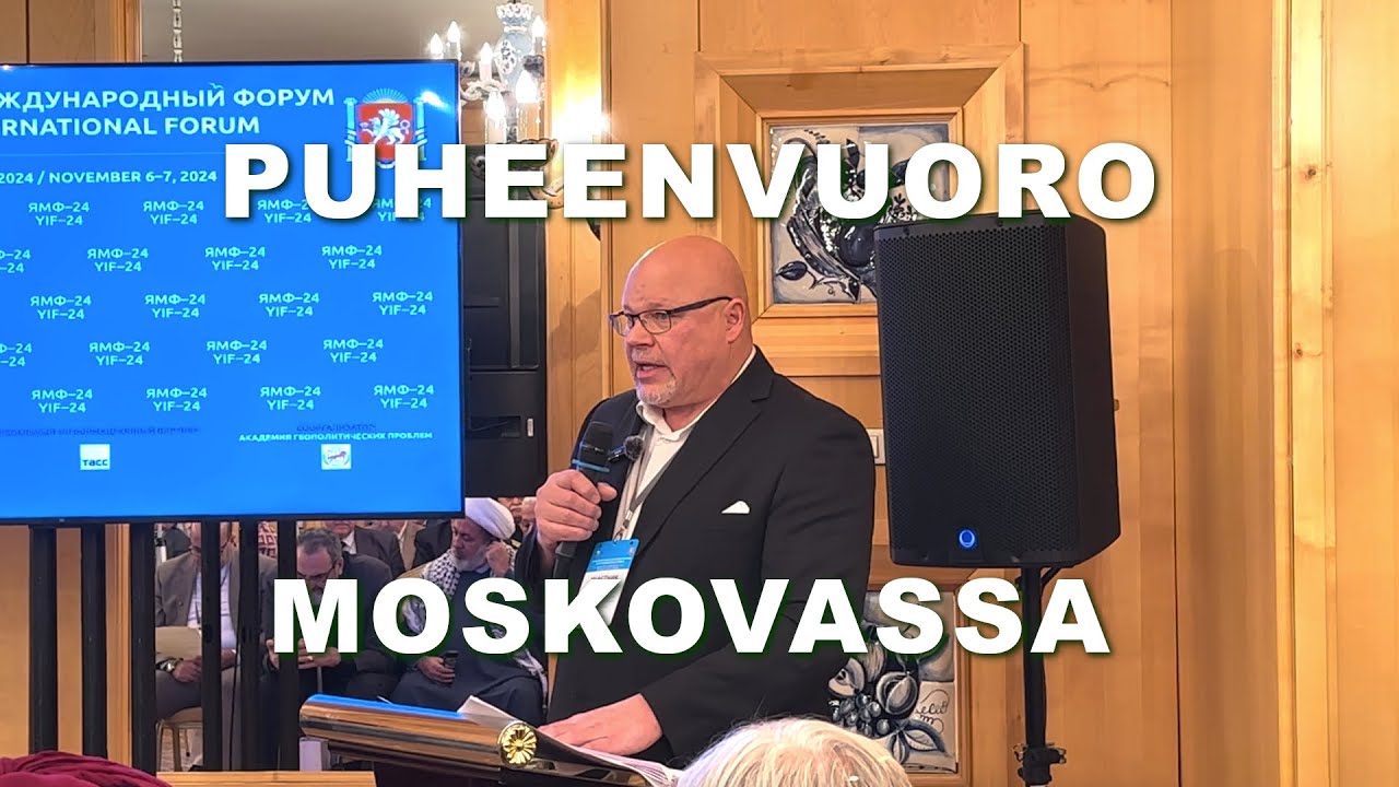 Turtiaisen puheenvuoro Jaltan Konferenssissa - YouTube