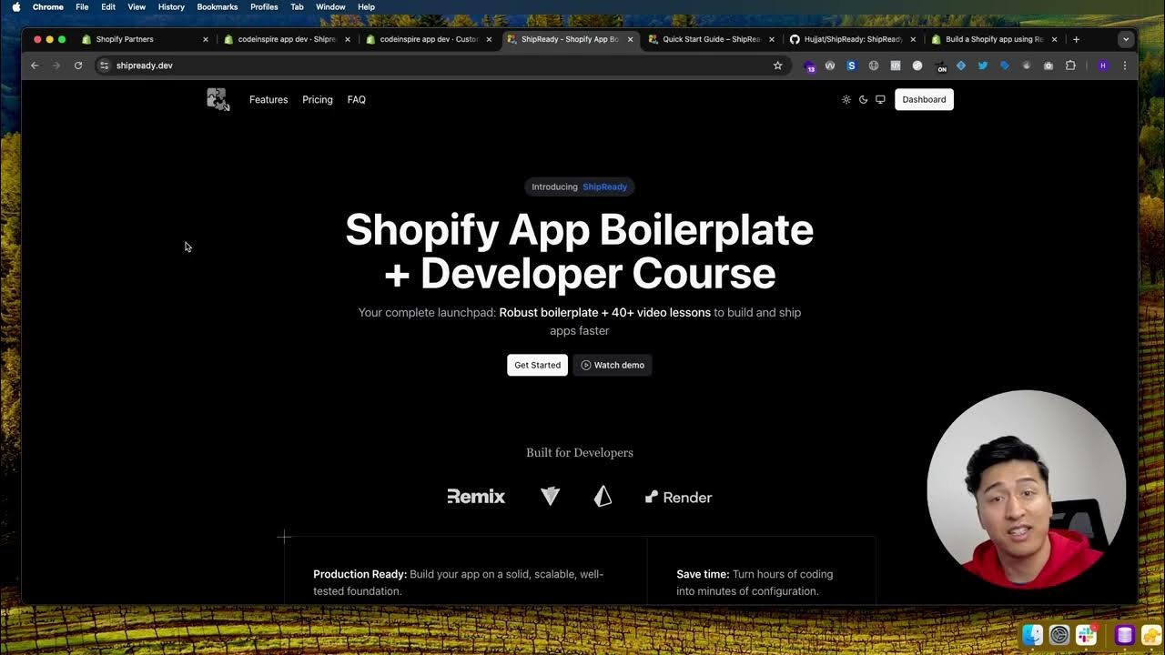 What's Shipready.dev for Building Shopify Apps Faster - YouTube