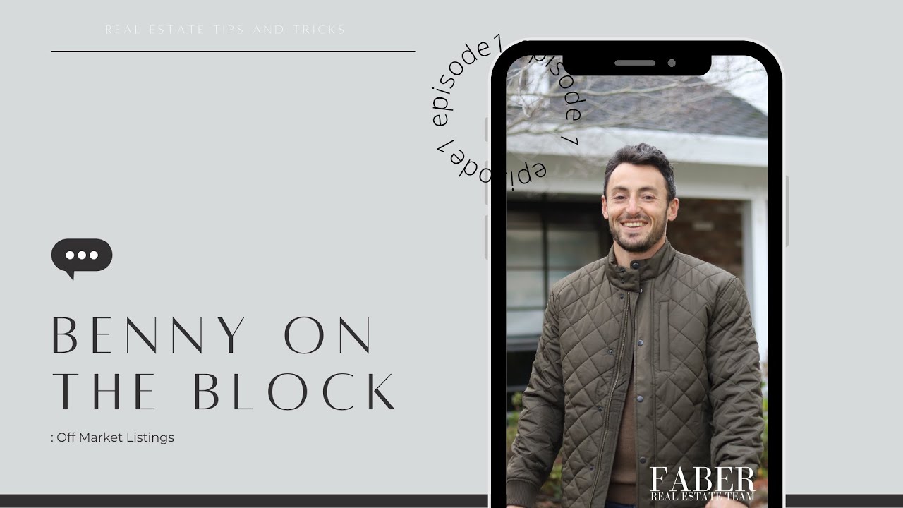 Benny on the Block: Off Market Listings - YouTube