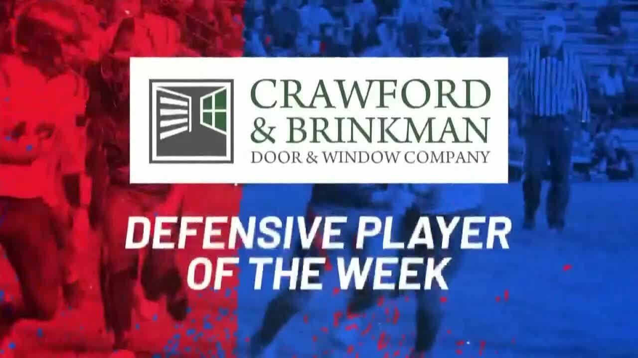 Prep Rally: Defensive Player of the Week - October 9 - YouTube