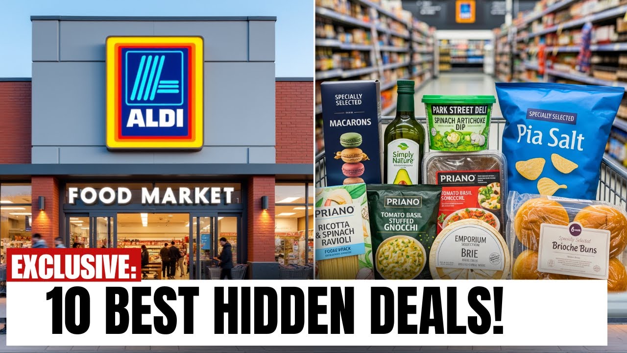 Top 10 Aldi Items That Are ACTUALLY Worth Your Money! - YouTube