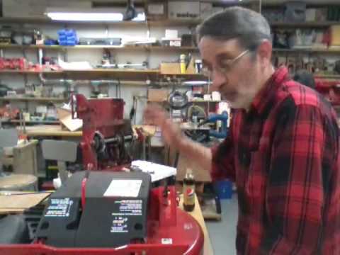 103. Checking out the mower deck on a snapper rear engine rider - YouTube