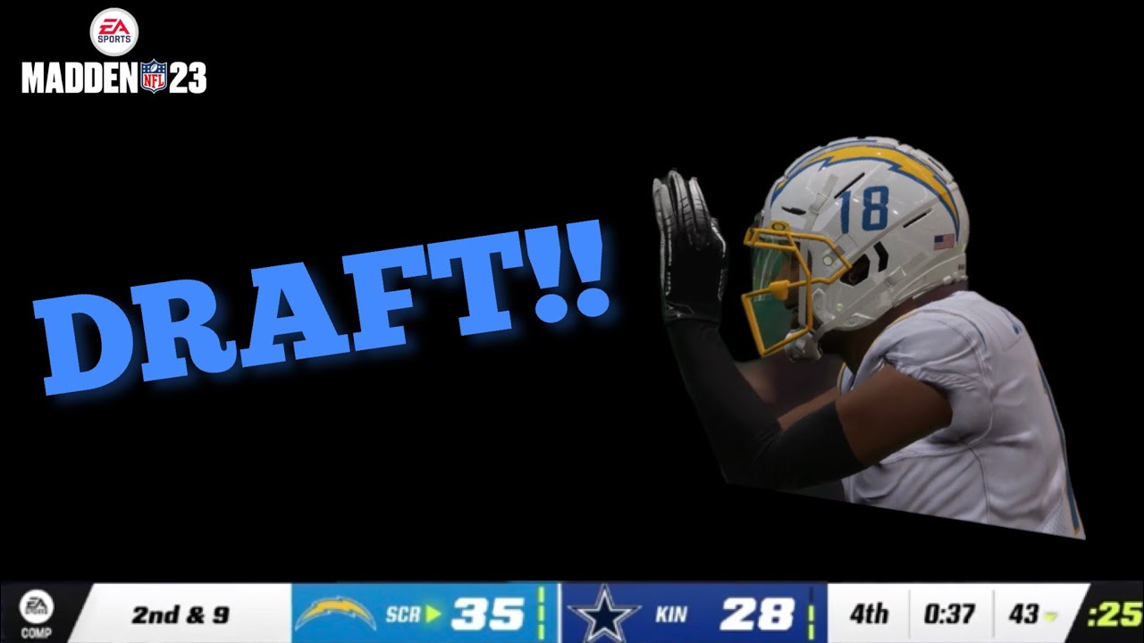 INTENSE MADDEN DRAFT GAME! *Must Watch* - YouTube