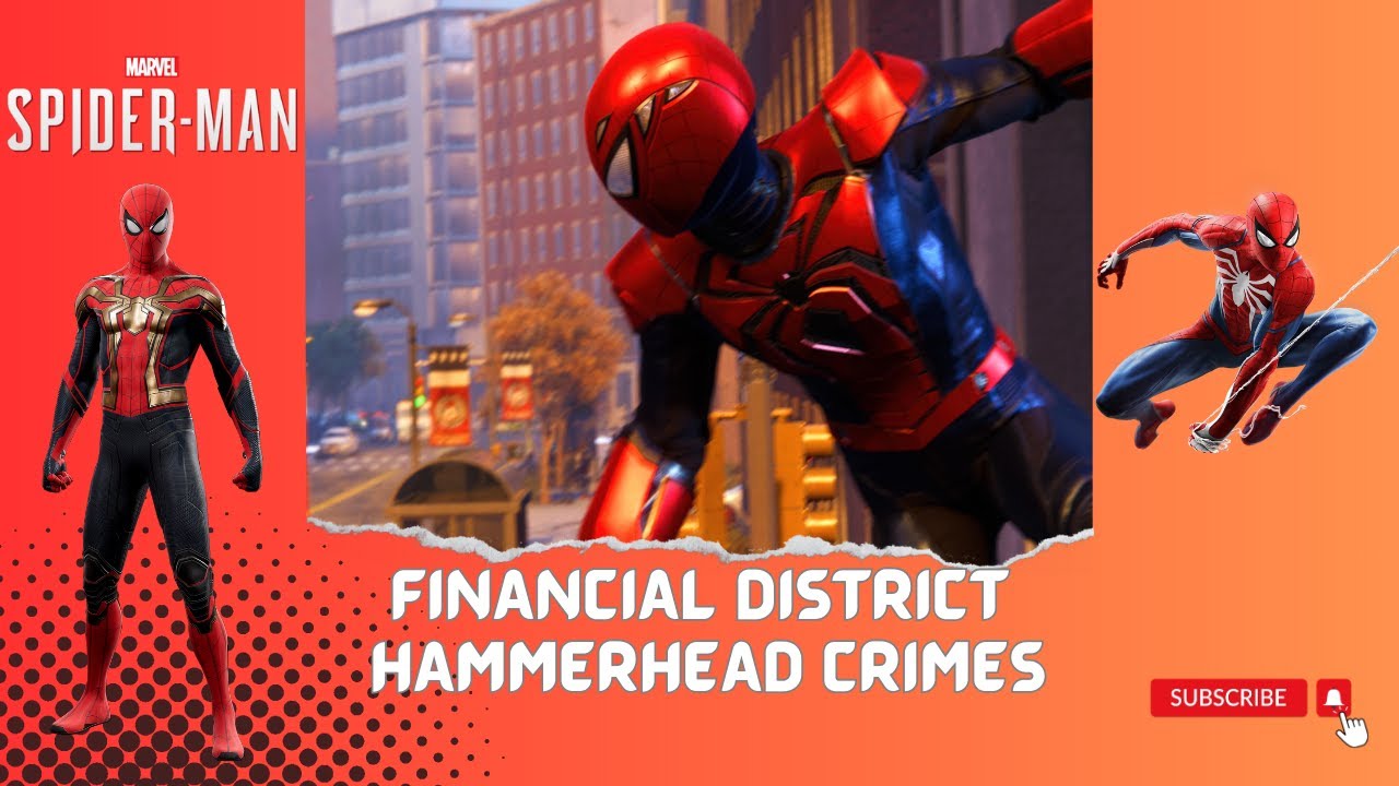 Marvel's Spider-Man Remastered Financial District Hammerhead Crimes ...