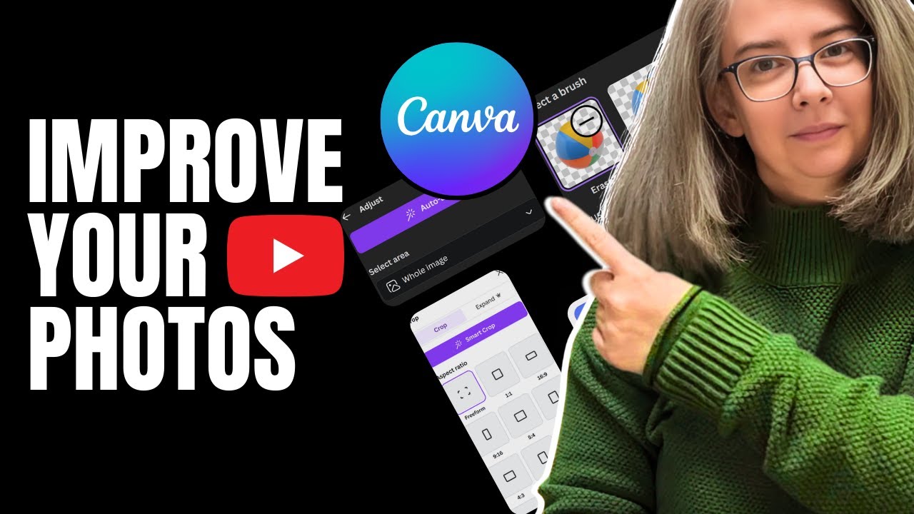 15+ Easy Canva Photo Editing Skills for YouTube - YouTube