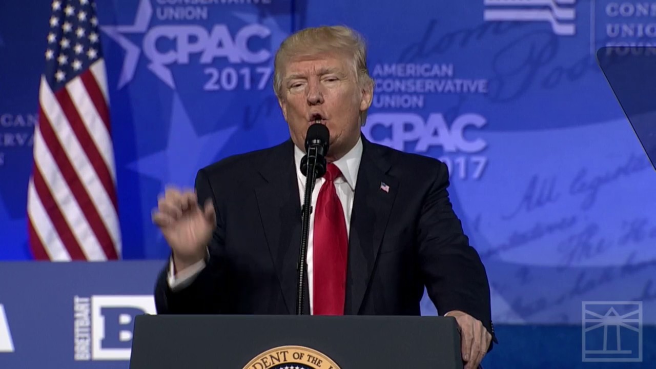 'They're gonna use pipe made in the U.S.' | President Trump speaks at ...