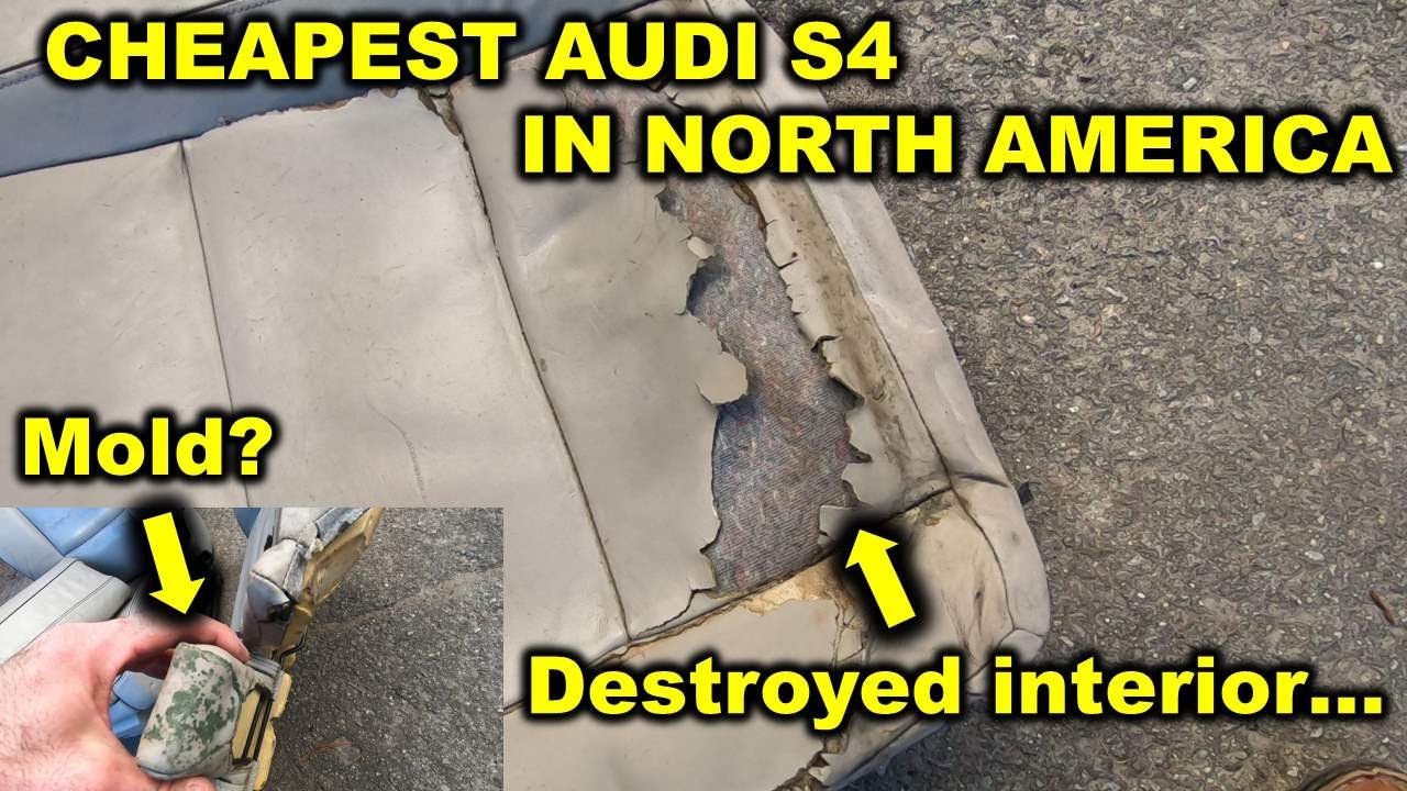 Audi S4 restoration - Part 1 - I bought a disgusting S4 Cabriolet - YouTube