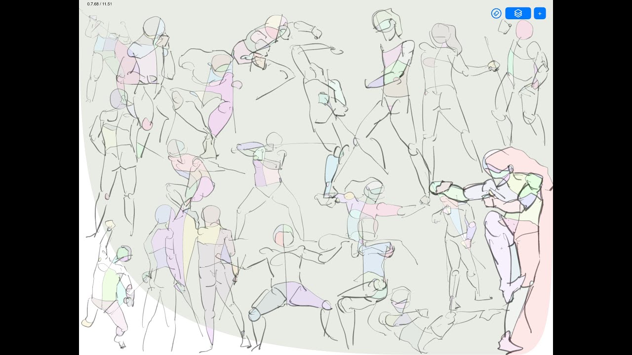 日課 https://quickposes.com 2025/07/19 - YouTube