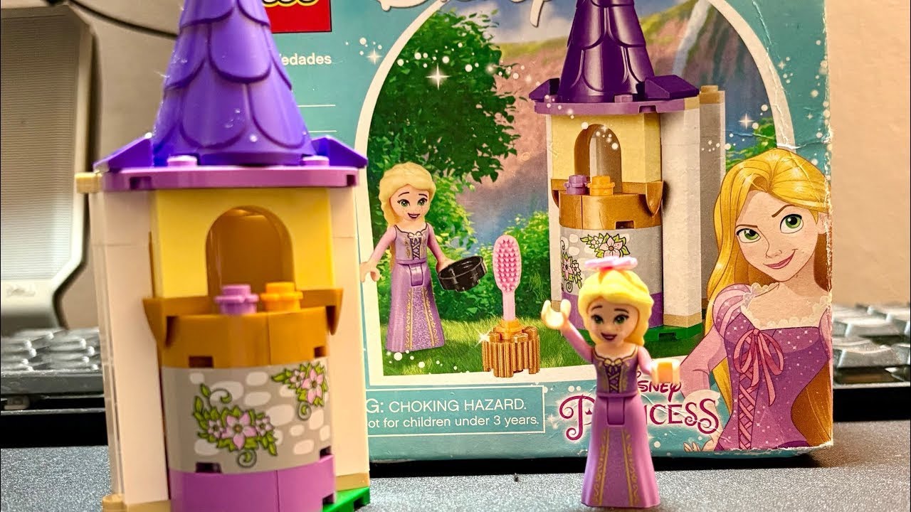 I Built The Lego Disney Princess Rapunzel’s Petite Tower - YouTube