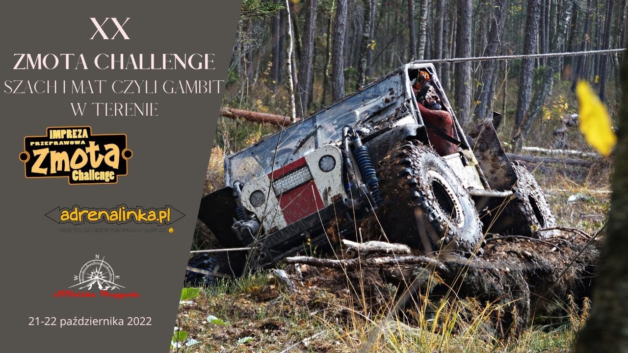 Zmota Challenge 2022 - Szach i Mat czyli Gambit w terenie. #offroad ...