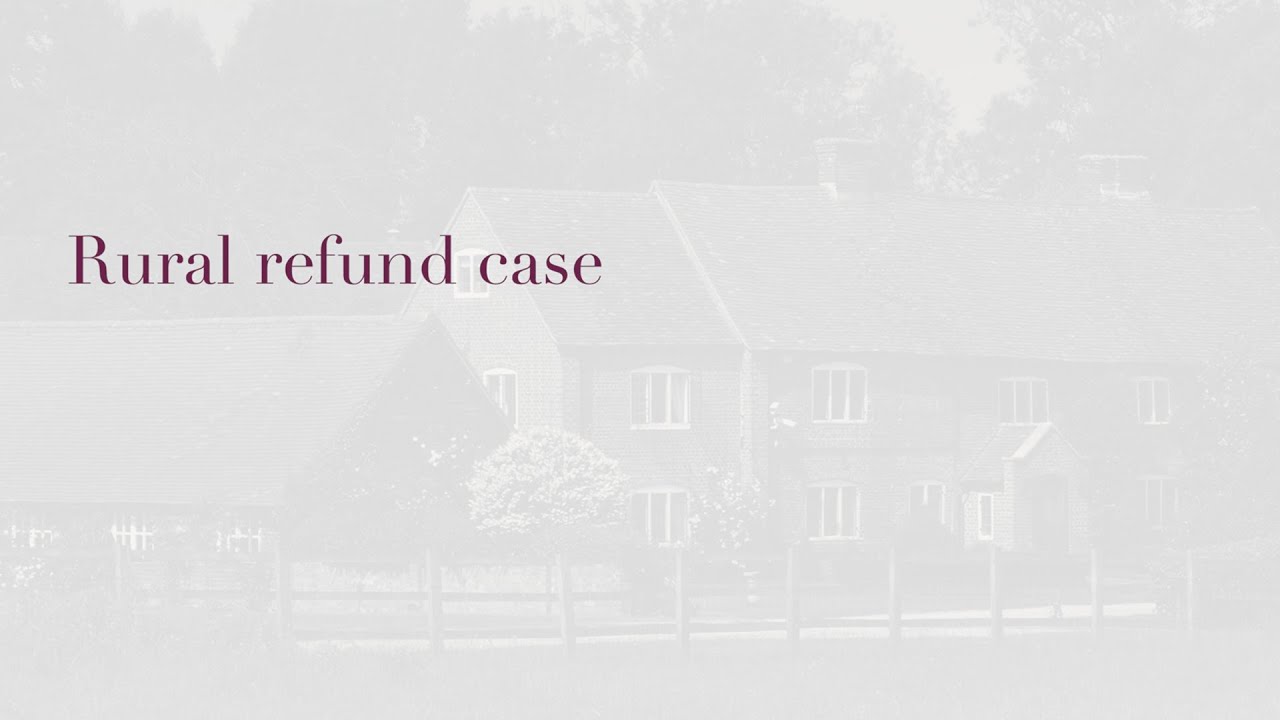 Rural refund case study - YouTube