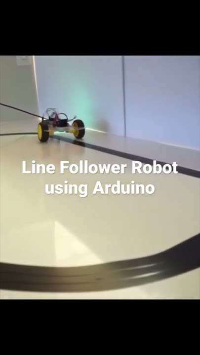 Line Follower Robot using Arduino #shorts #linefollower #arduino - YouTube