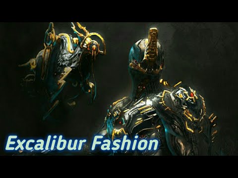 Warframe Excalibur Fashion Frame - YouTube