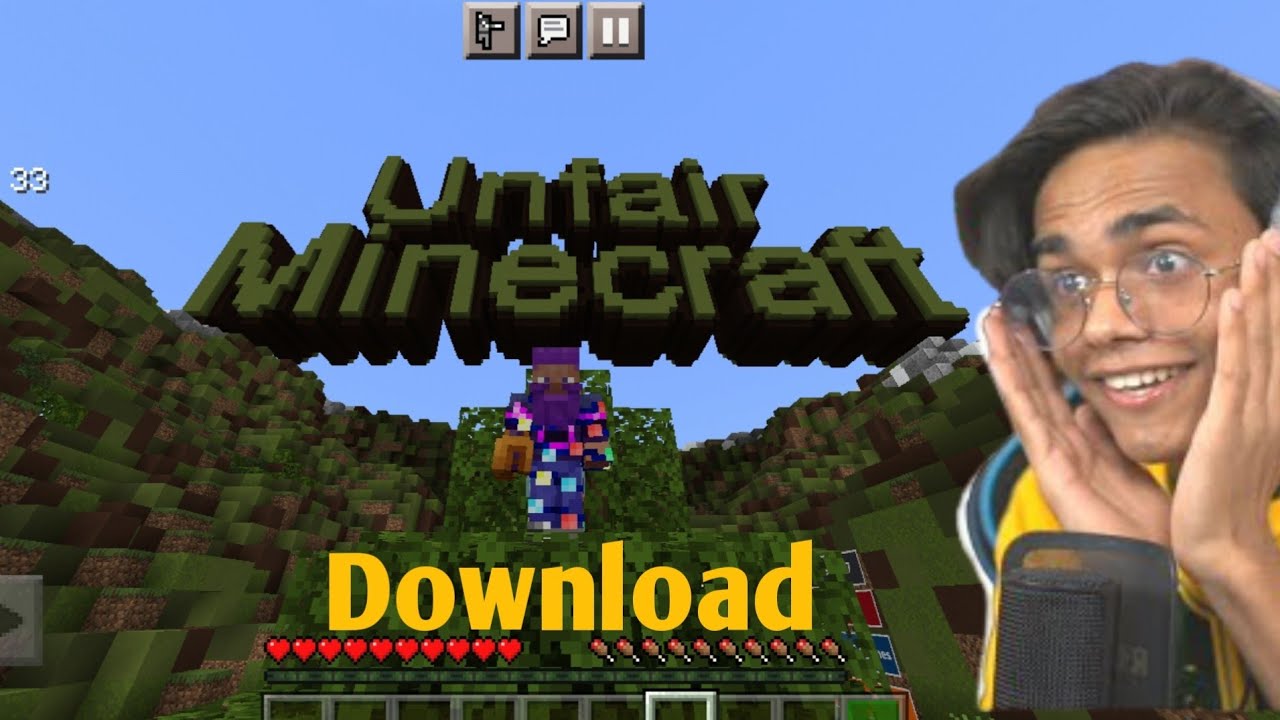 How To Download Unfair Minecraft | Unfair Minecraft Map - YouTube