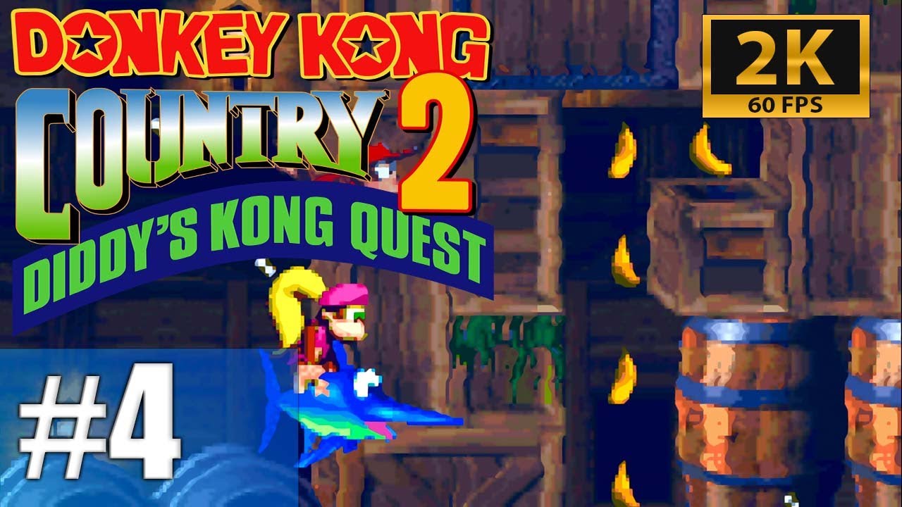 Donkey Kong Country 2: Lockjaw's Locker #4 | Gangplank Galleon ...