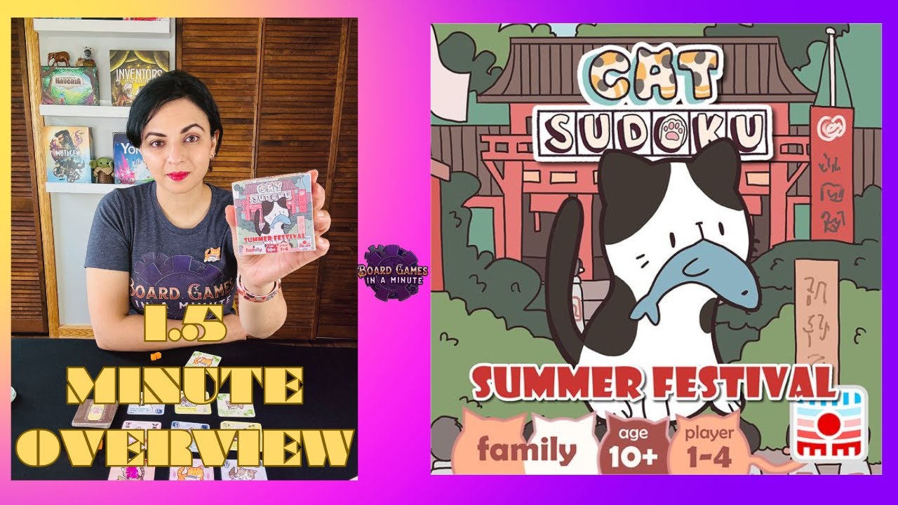 Cat Sudoku: Summer Festival - YouTube