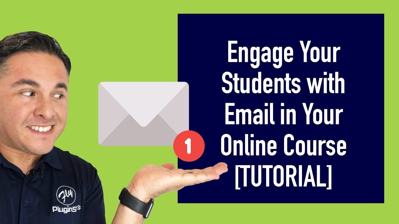 How to Communicate with Students in Online Course Using Email - YouTube
