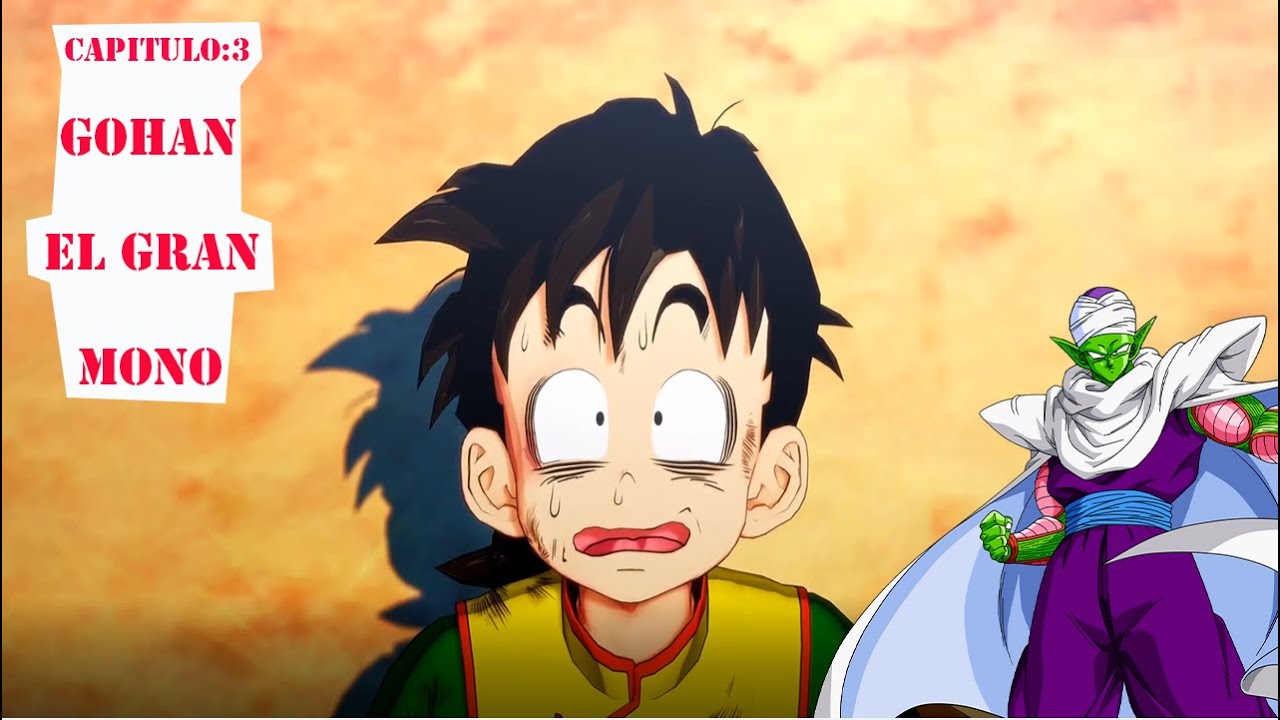 DRAGON BALL Z KAKAROT 3# GOHAN EL GRAN MONO - YouTube