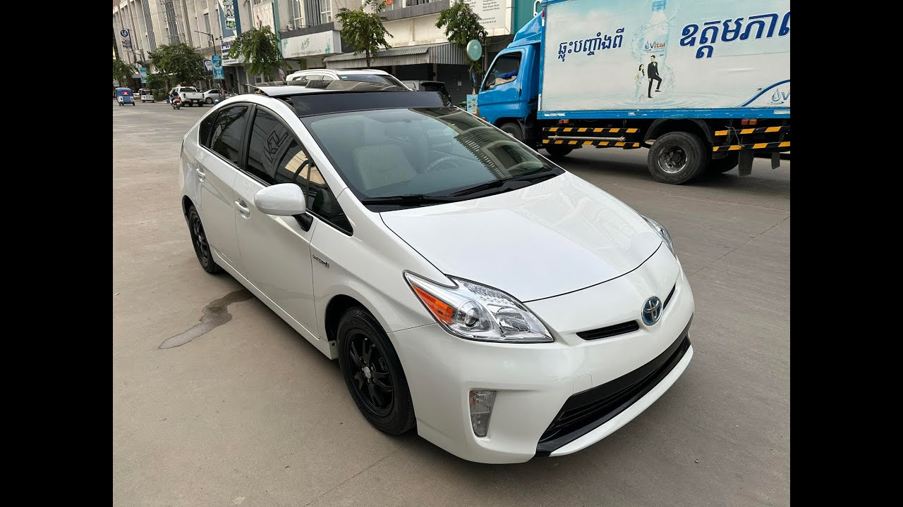 🎉ស្តុកថ្មីទើបមកដល់ Prius 2010 Solar Options4 ក្នុងលឿង ពូកស្បែកសុីន ...