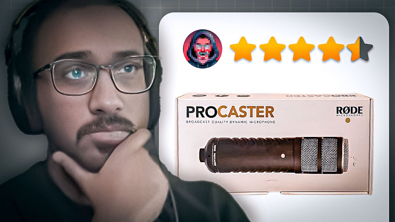 استعراض مايك رود برو كاستر وتجربة الصوت فيه | Rode Procaster XLR Mic ...