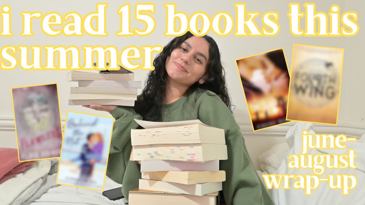 lets talk about the 15 books I read this summer | spoiler-free reading ...