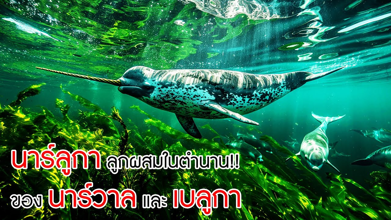 นาร์ลูกา (Narluga) ลูกผสมในตำนาน (ตามธรรมชาติ) ของ นาร์วาล (Narwhal ...