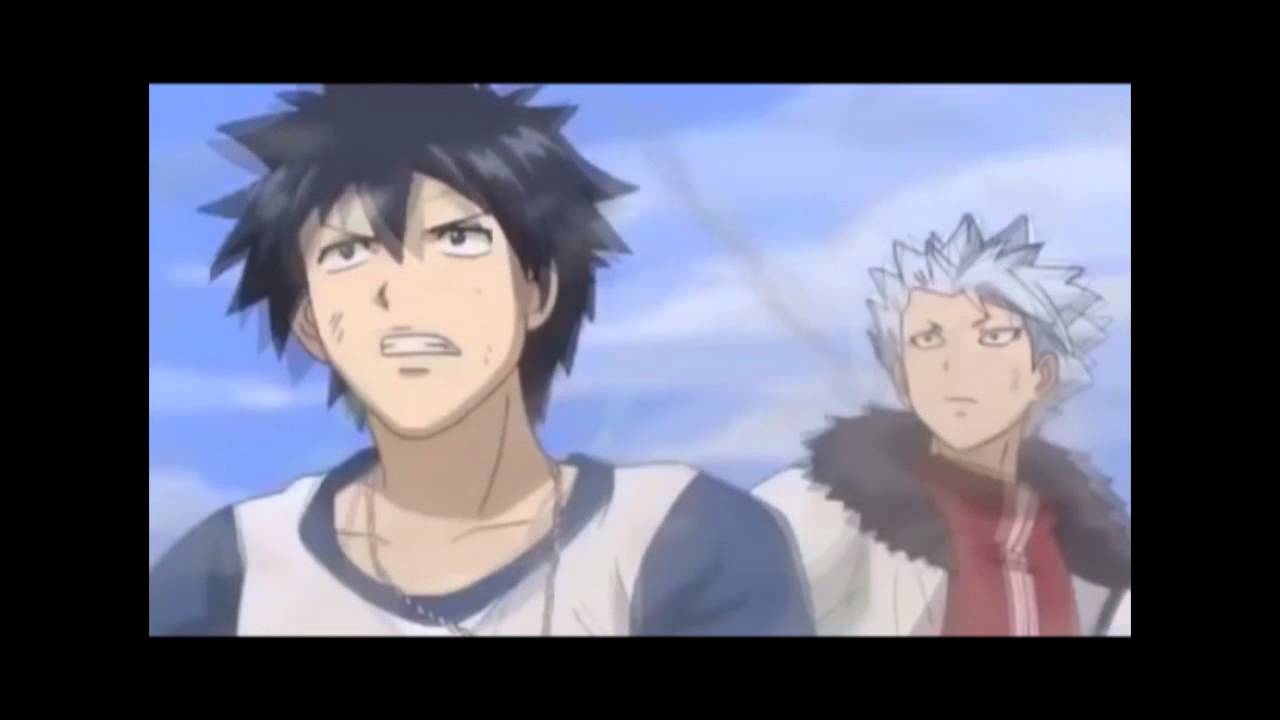 Fairy tail Gray and Lyon vs Racer - YouTube