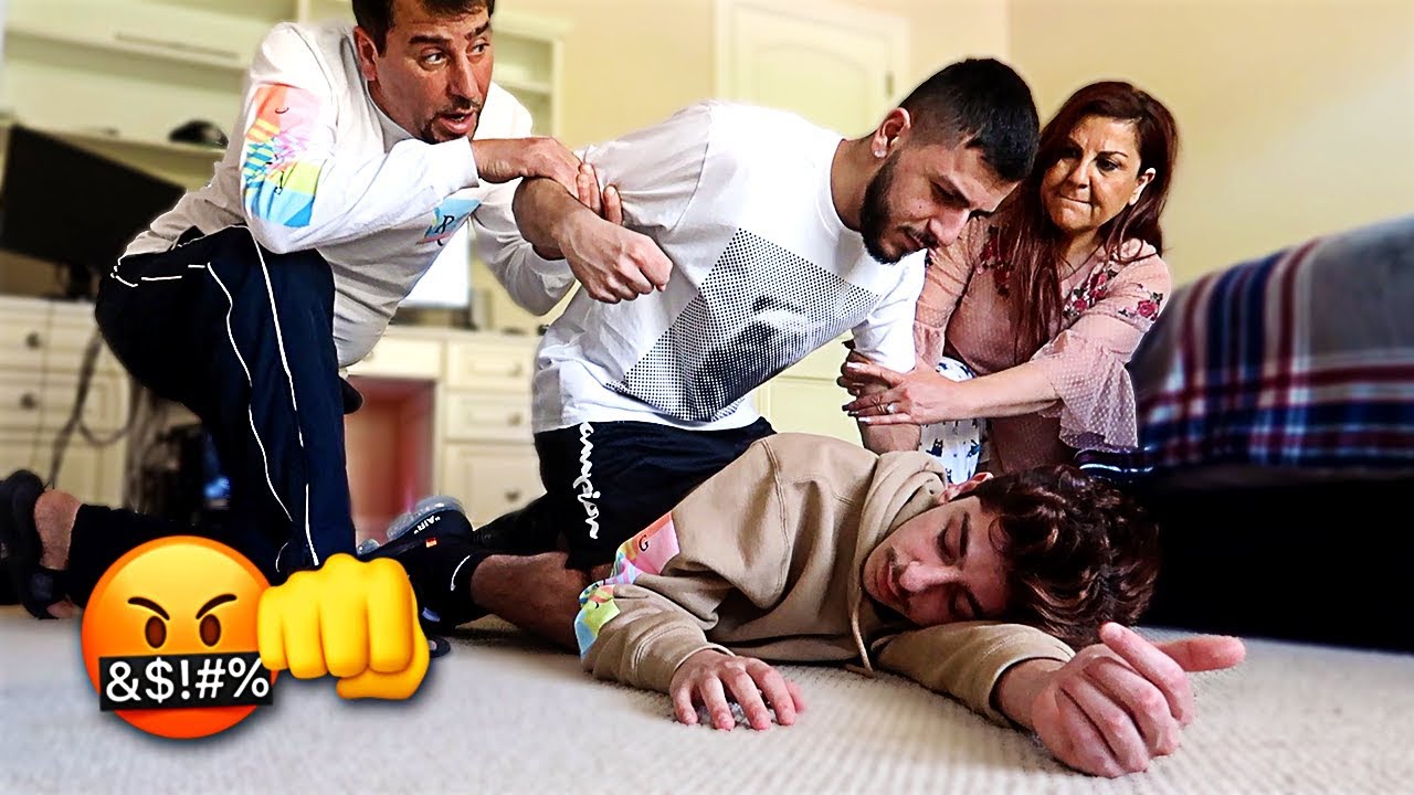 My brother and I got into a FIGHT... (KNOCKED OUT IN FRONT OF PARENTS ...