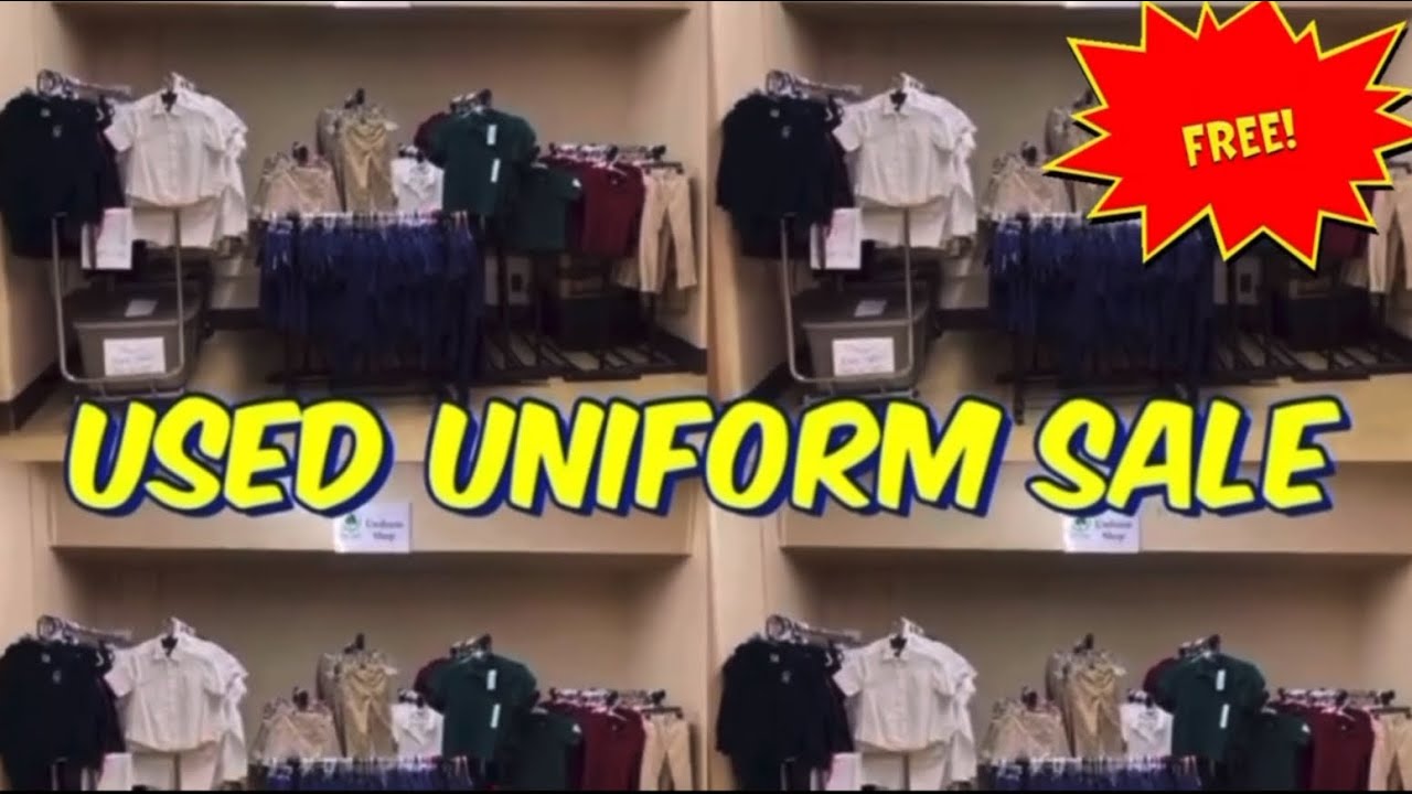 Used Uniform for Free !!! - YouTube
