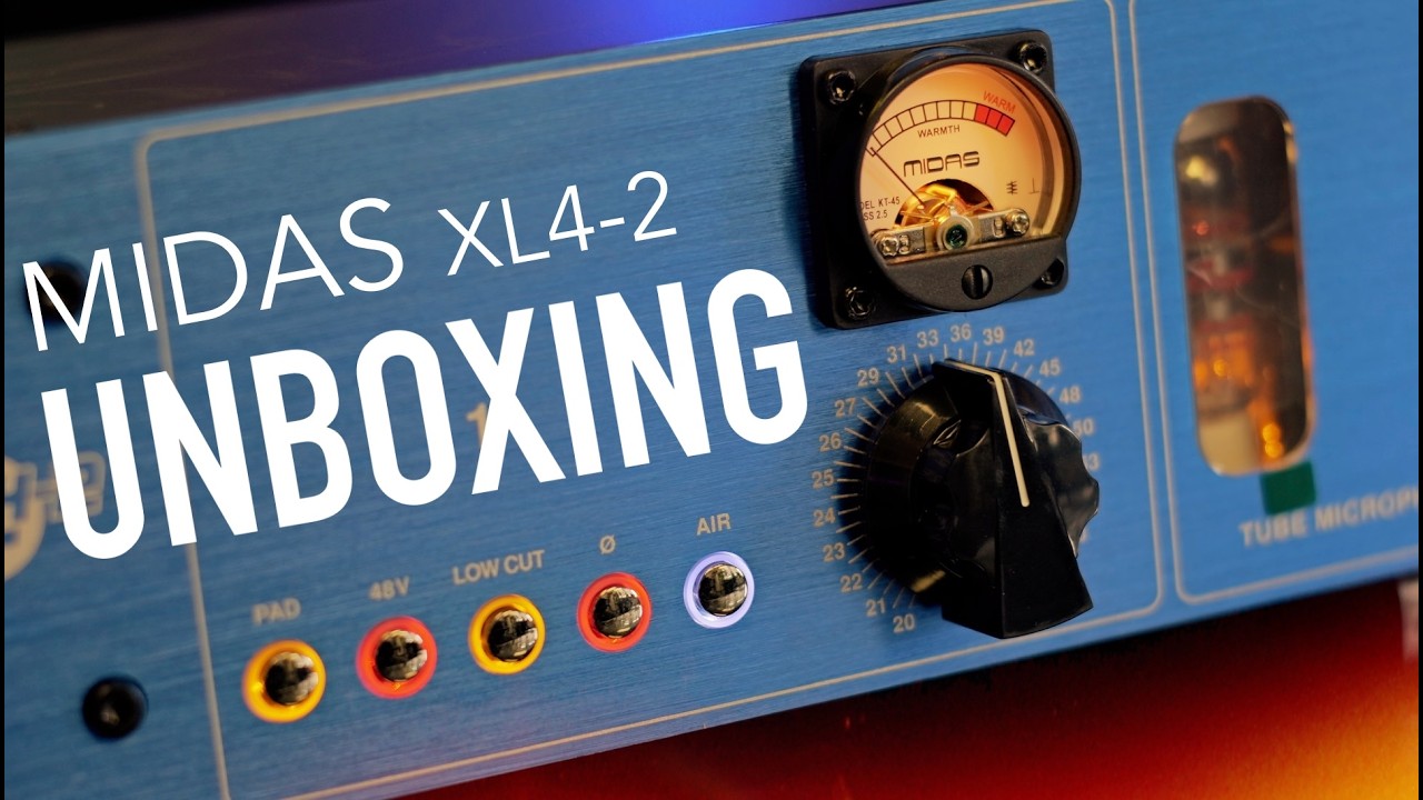 Unboxing Midas XL4-2 Preamp (Build Quality Check) - YouTube