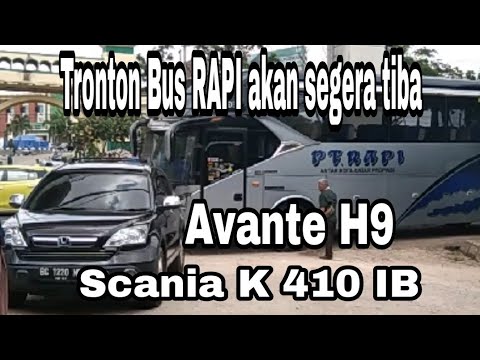 Bus Rapi Tronton premium Scania Raja Perdana Inti Ex STJ Memasuki ...