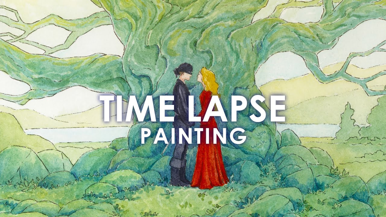 The Princess Bride Tribute Artwork - Painting "As You Wish" - YouTube