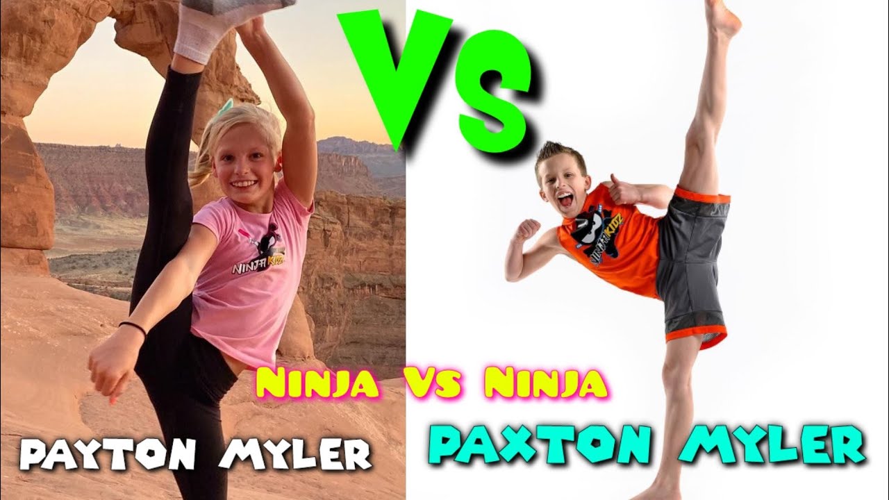 Payton Delu Vs Paxton Myler Ninja Kid Tv Memeber Comparison, Instagram ...