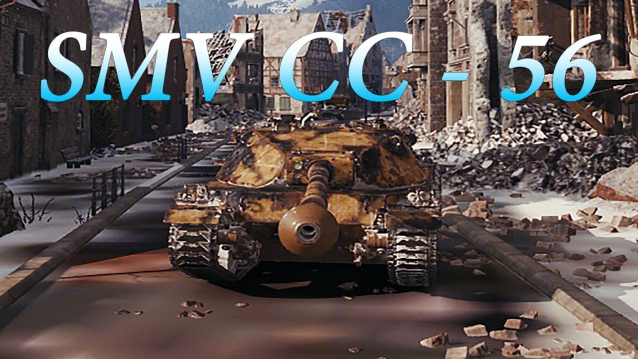 WoT: SMV CC - 56 4k + dmg - YouTube