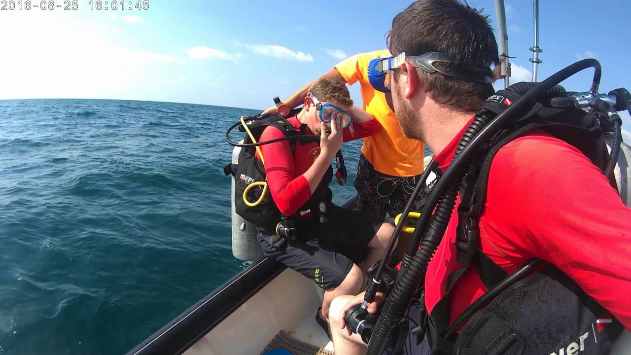 Falling Off the Boat ... Gracefully ... - YouTube