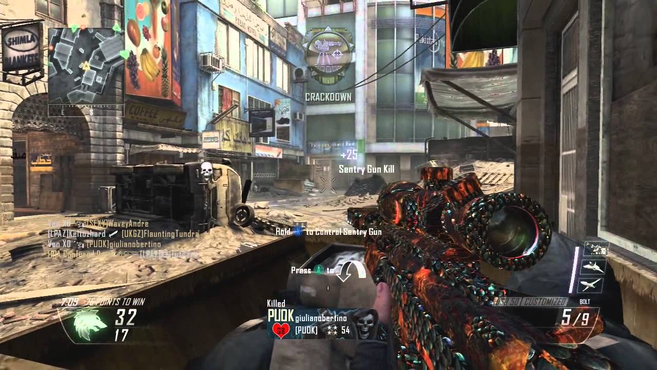 Bo2 DSR 52-2 overflow 6v6 tdm gameplay - YouTube