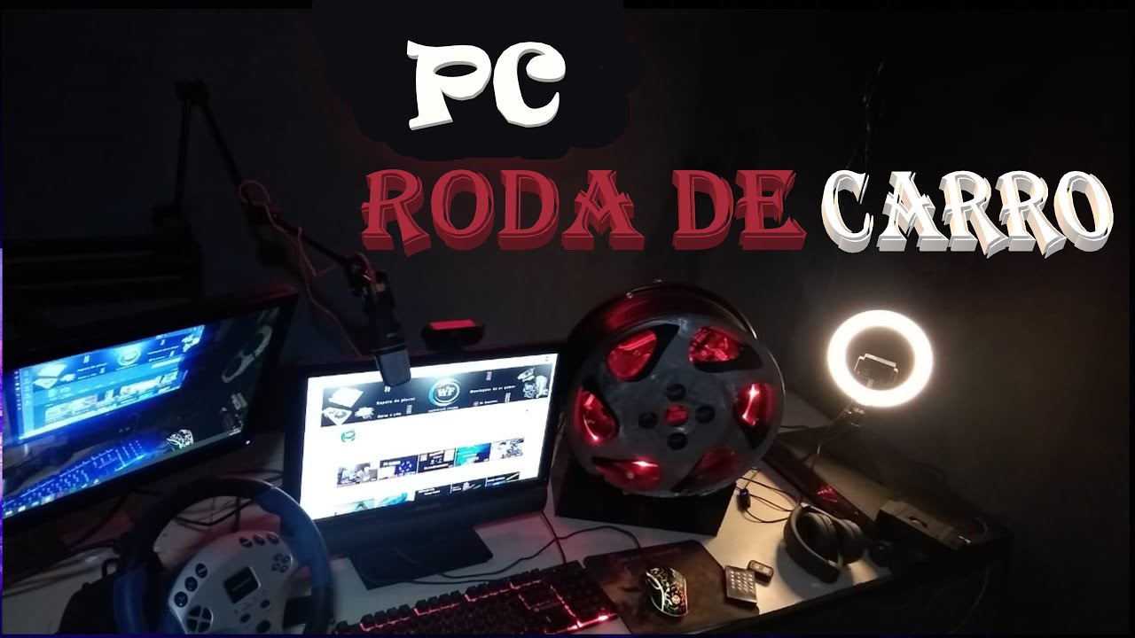 Montando um pc dentro de uma roda de carro - YouTube