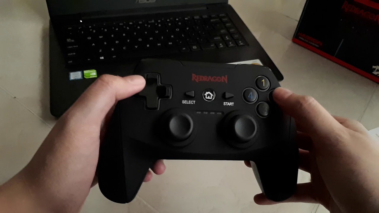 Cheap and quality android/pc controller Redragon harrow - YouTube