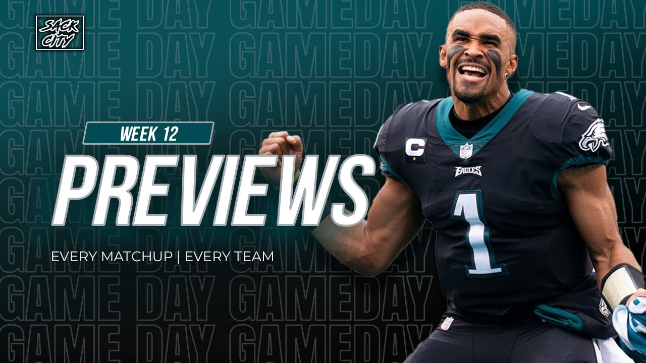 Episode #123 Week 12 Preview| NFL Thanksgiving Recap - YouTube