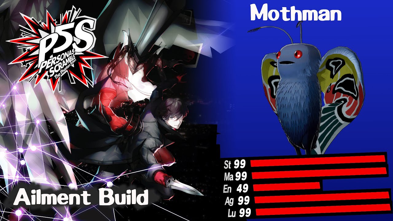 Best Persona in Persona 5 Strikers: Mothman (Ailment Build) - YouTube