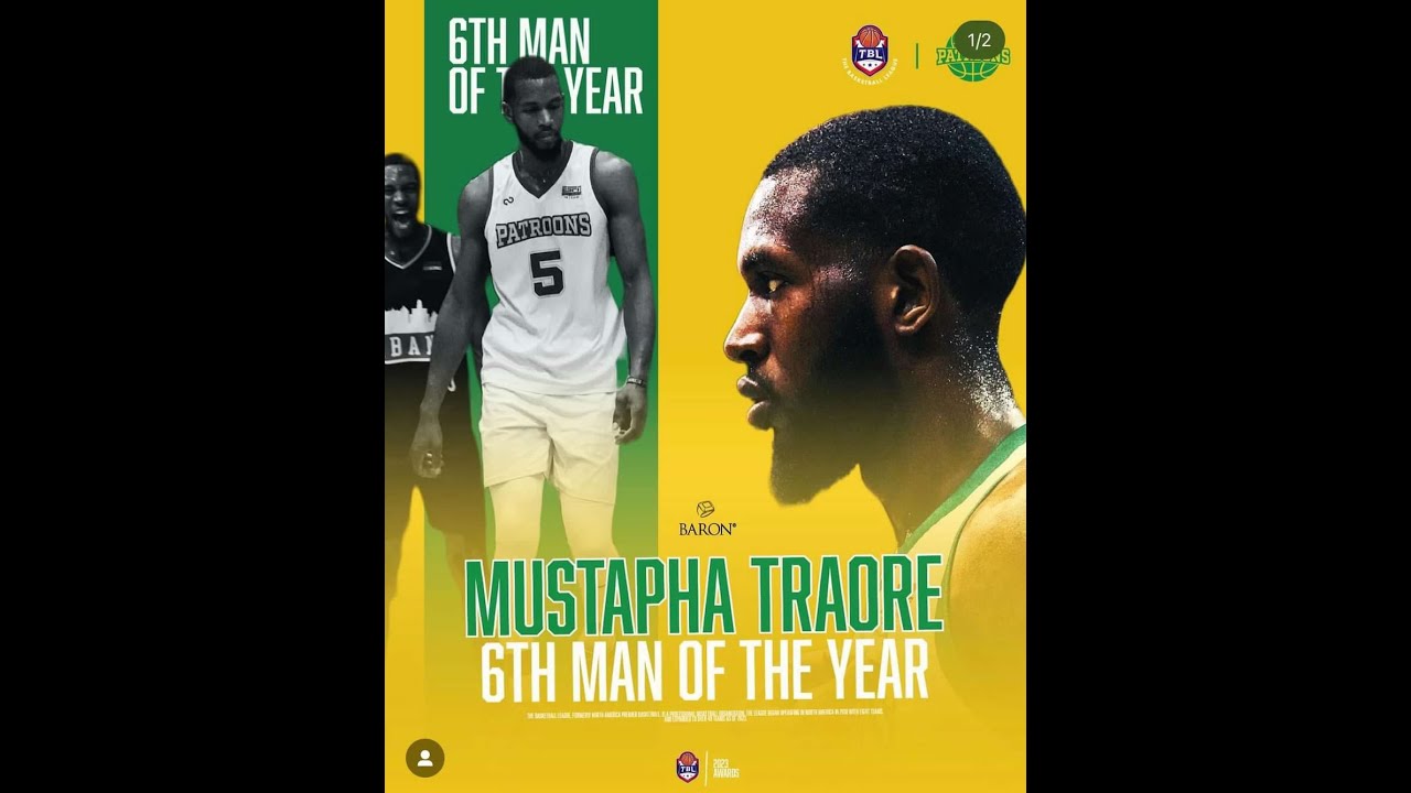Mustapha Traore 6th Man of the Year Highlight Reel - YouTube