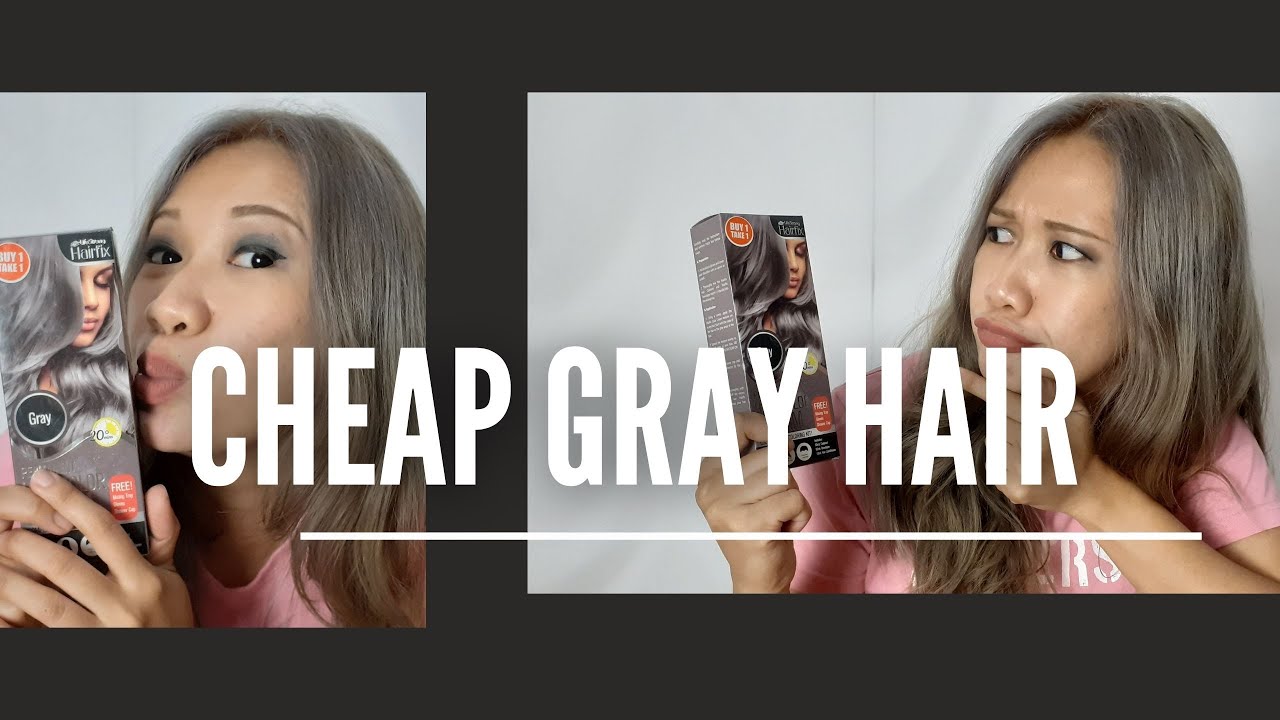 LifeStrong Hairfix Hair Color Cream | First Impression & Review | Gray ...