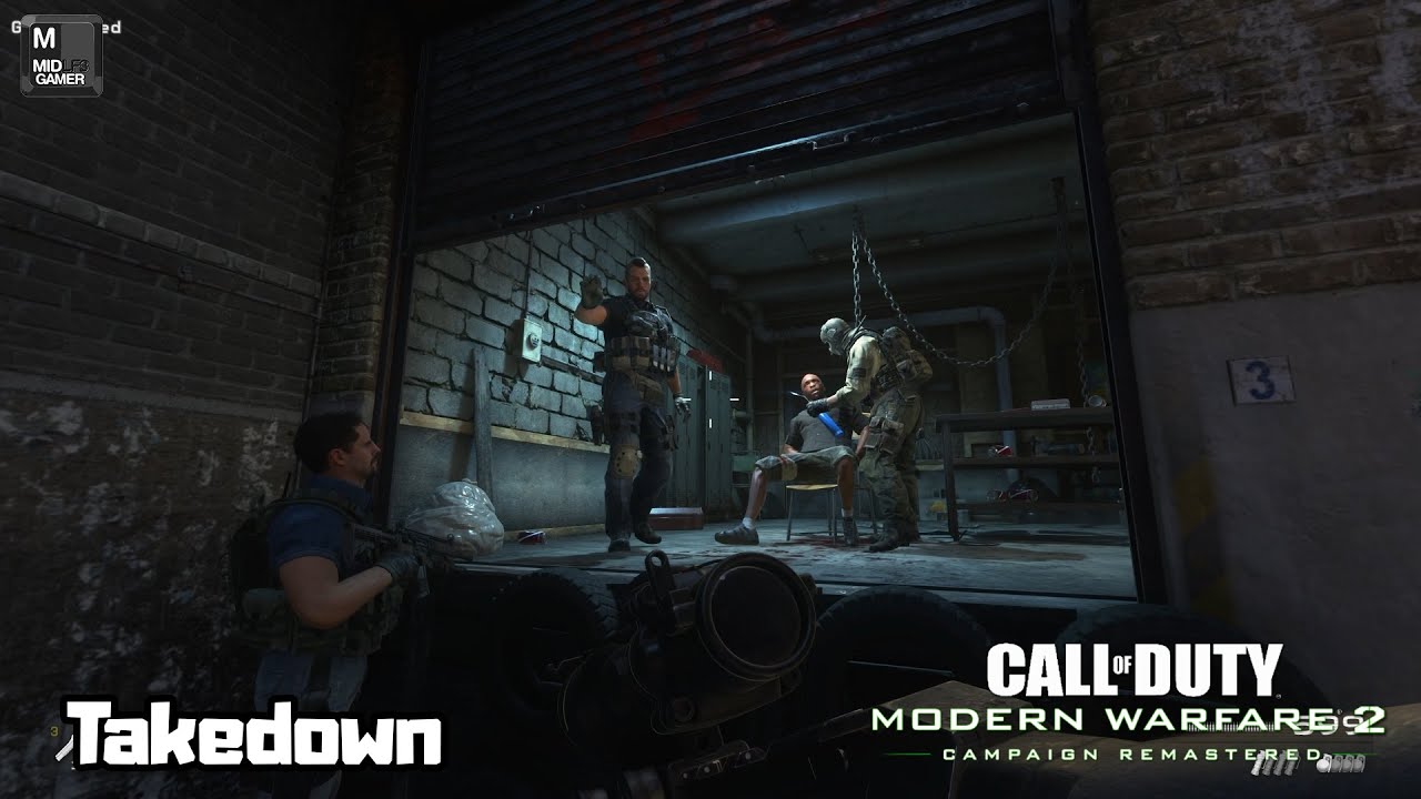 Takedown | COD MW2 Remastered | PC Gameplay walkthrough no commentary ...