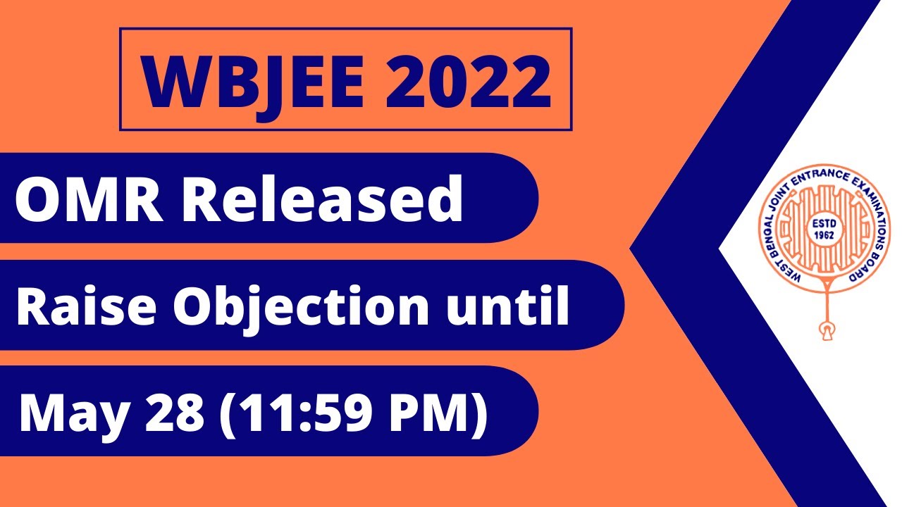 WBJEE 2022 OMR sheet released - YouTube