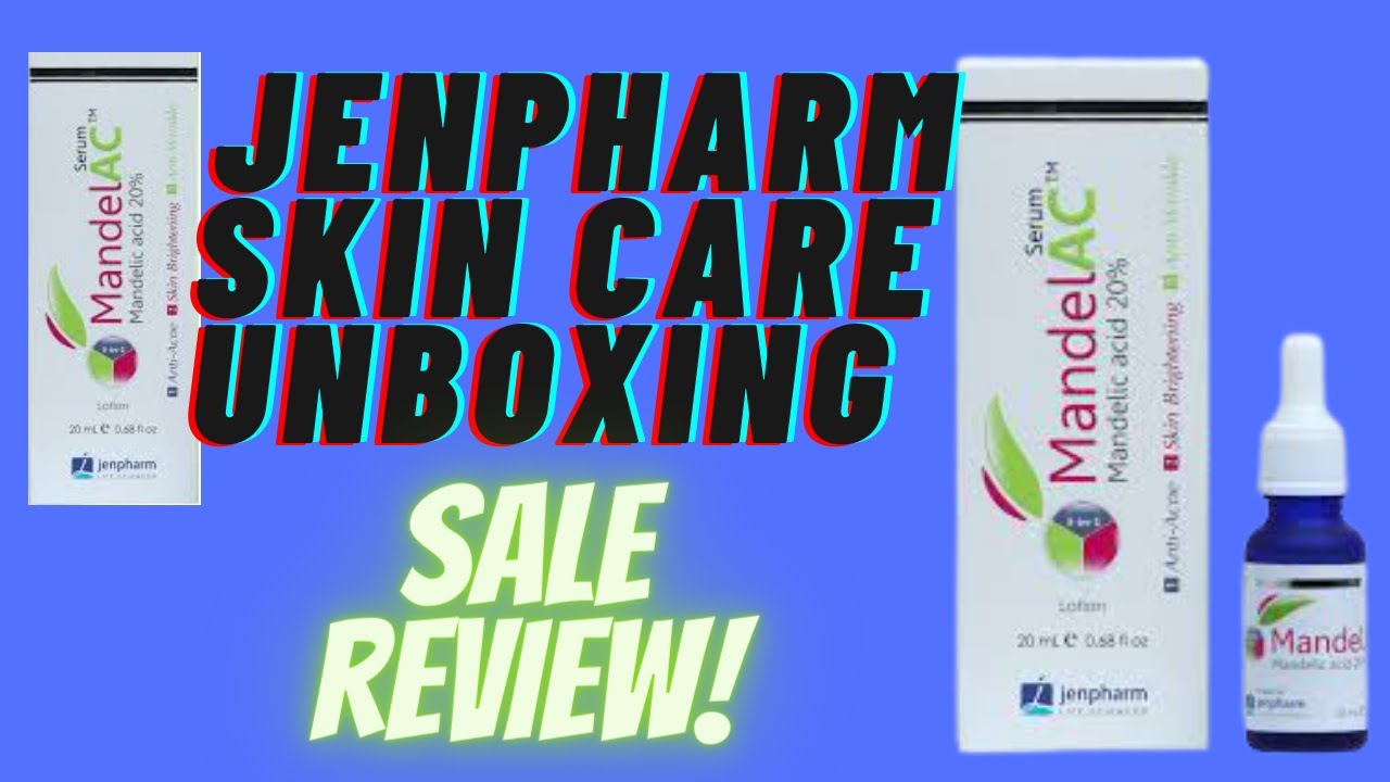 jenpharm skin care product unboxing and their price . - YouTube