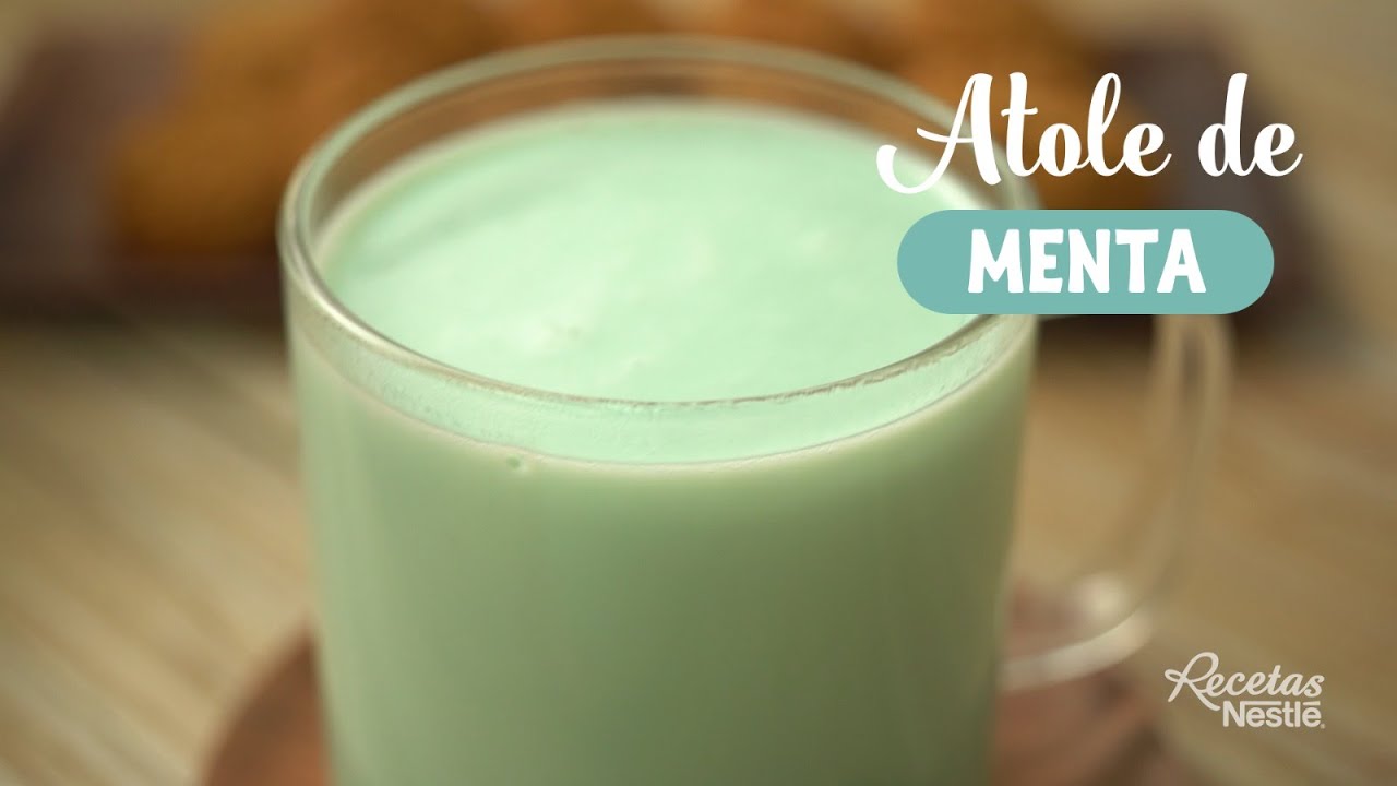 Atole blanco de menta y de menta - YouTube