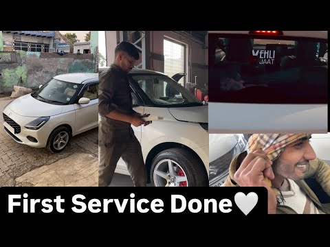First Service Done 28-01-2025Swift#swift #swift #swift2025 #automobile ...