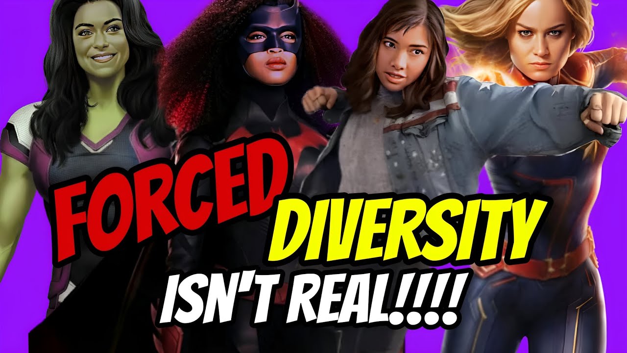FORCED DIVERSITY ISNT REAL! Hate Content Should Be Fighting For BETTER DIVERSITY! - YouTube