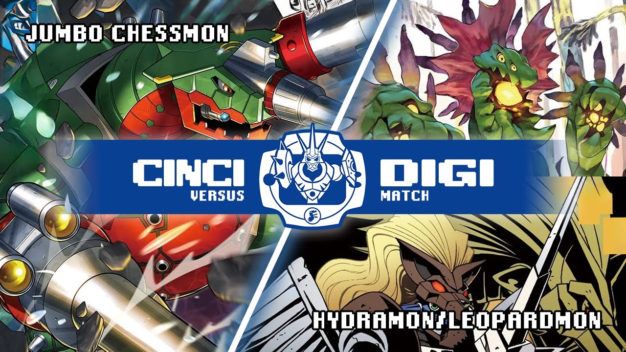 Digimon Card Game: Locals Round 1 | Jumbo Chessmon vs Hydramon ...