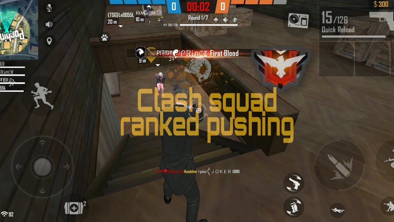 Clash squad ranked-heroic - YouTube